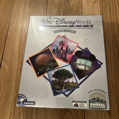 WALT DISNEY WORLD EXPLORER CD ROM WINDOWS SECOND EDITION | eBay