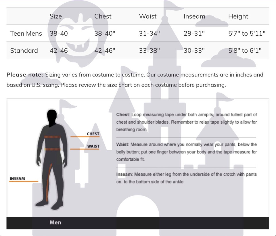 Deluxe Wade Elemental Adult Disney Costume | eBay