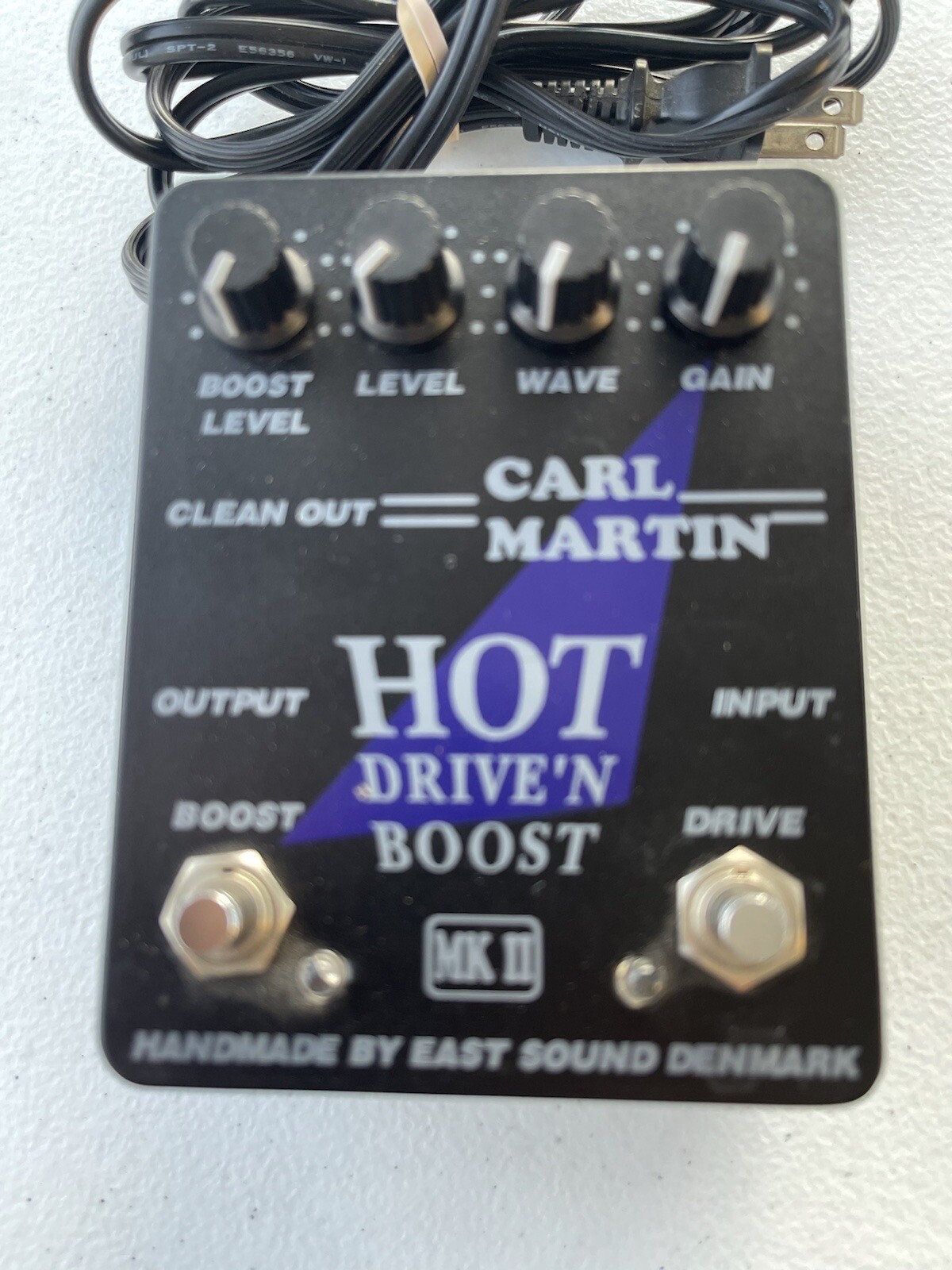 Carl Martin Hot Drive ‘N Boost MKII Overdrive Distortion Guitar Effect ...