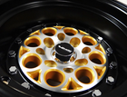 VMS Racing Gold & Black Lip Revolver Wheels Rims Pack 15x3.5 & 13x9 ...