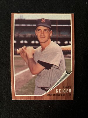 1962 TOPPS # 117 GARY GEIGER EX C 4533 | eBay