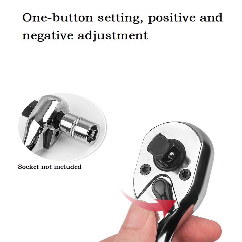 Premium Quality Double Ended Torque Wrench Spanner Rod 72 Teeth for ...