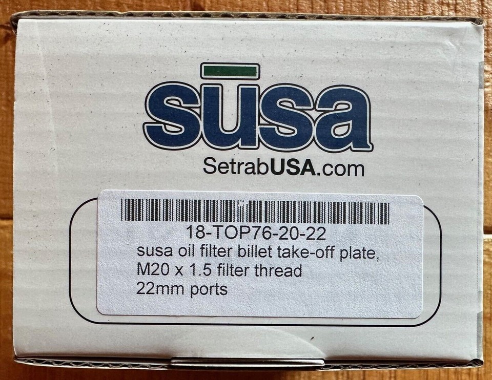 Setrab Susa 18-TO76-20-22 Oil Filter Take Off Plate M20x1.5 - 22mm ...