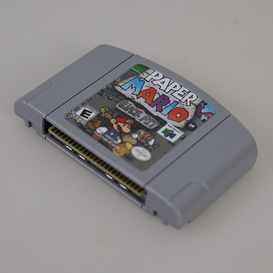 Paper Mario Black Pit For Nintendo 64 | eBay