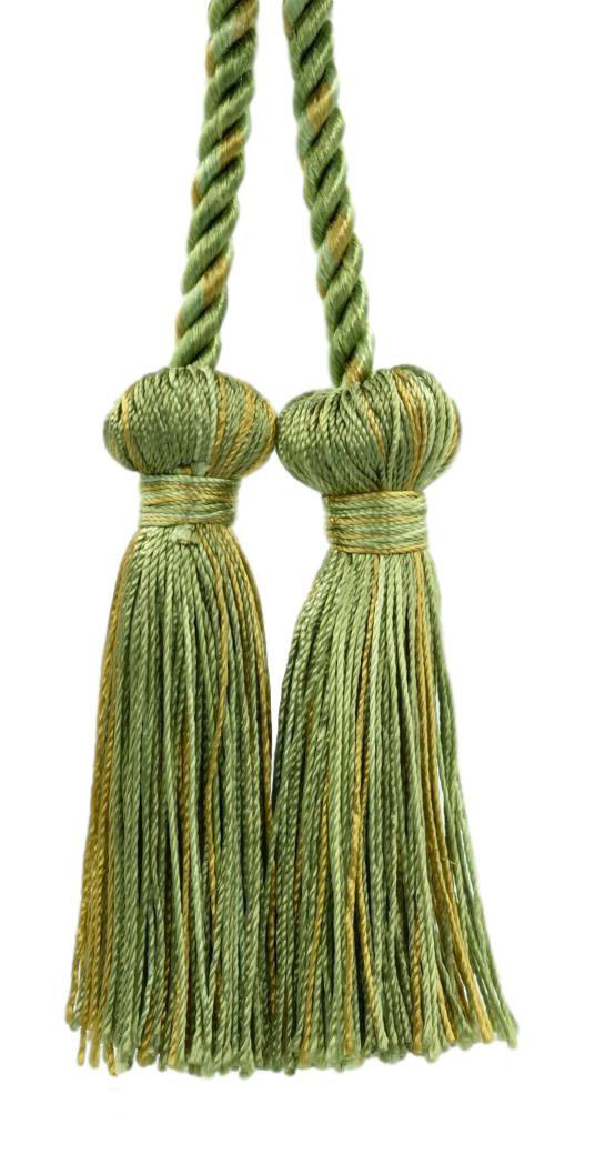Curtain Tieback, Style# CCT, Color# PR12 - Lemongrass Green [Sold ...