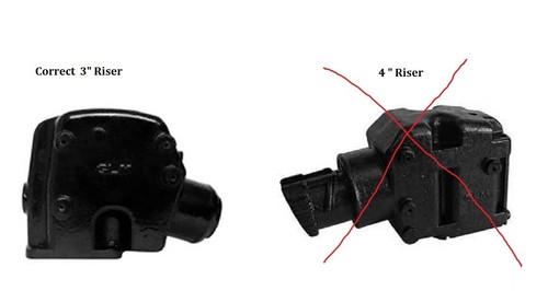 GLM Marine 3" Exhaust Riser Elbow 4.3L 5.0L 5.7L 305 350 454 V6 V8 OE ...