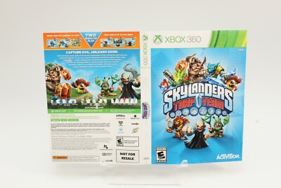 XBOX 360 Skylanders Trap Team {Cover-Art Only} | eBay