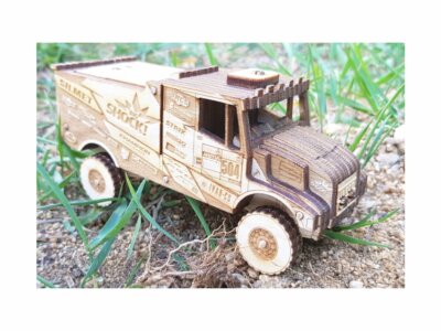 Wooden model BIG SHOCK RACING | eBay