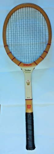 Wilson Jack Kramer Autograph Vintage Wood Tennis Racquet | eBay