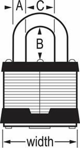 Master Lock 3KA 3210 Keyed Alike Padlock (6-Pack) | eBay