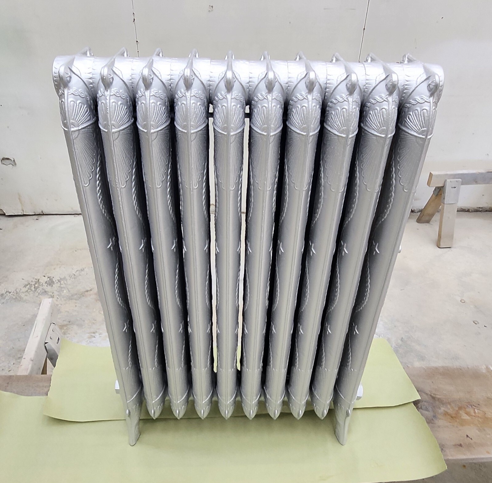 Victorian Radiator Cast Iron hot water steam antique heating star rope ...