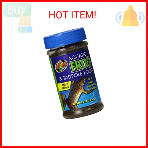 Zoo Med Aquatic Frog & Tadpole Food | eBay
