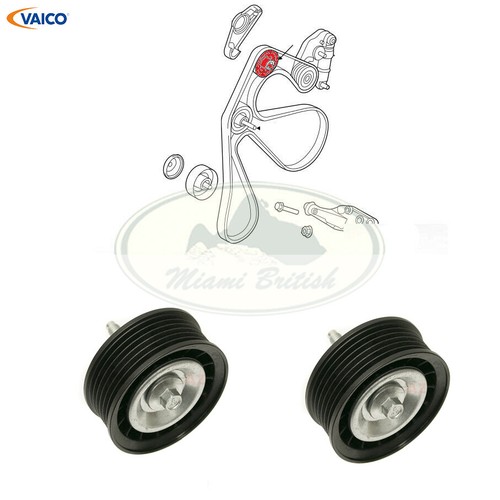 LAND ROVER IDLER PULLEY UPPER x2 DISCOVERY SPORT RANGE EVOQUE LR028878 ...