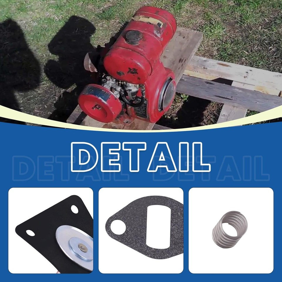 NEW Fuel Pump Diaphragm Rebuild Kit Fits Kohler K & Magnum M8 ...