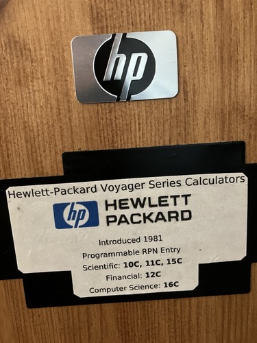 Vintage HP Voyager Calculator Collection 10C 11C 12C 15C 16C | eBay