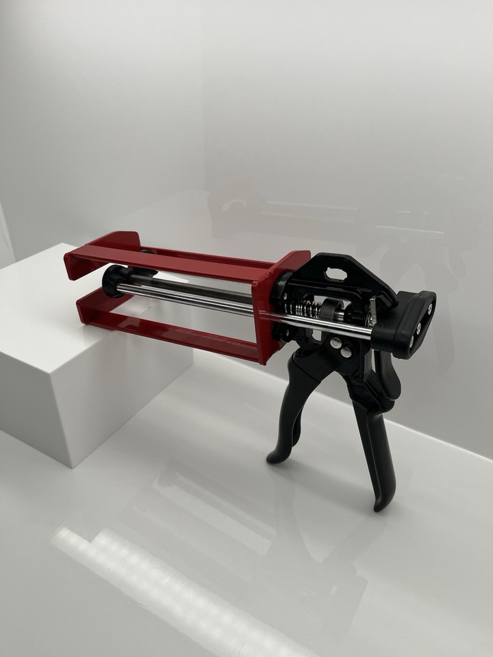 Dual Epoxy Caulking Gun w/ 5 Mix Nozzles Adhesive 200ml Like 3m 8571 ...