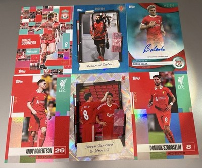 🔥 Liverpool Numbered & Auto Lot | Bobby Clark Auto, Salah /150, Gerrard ...