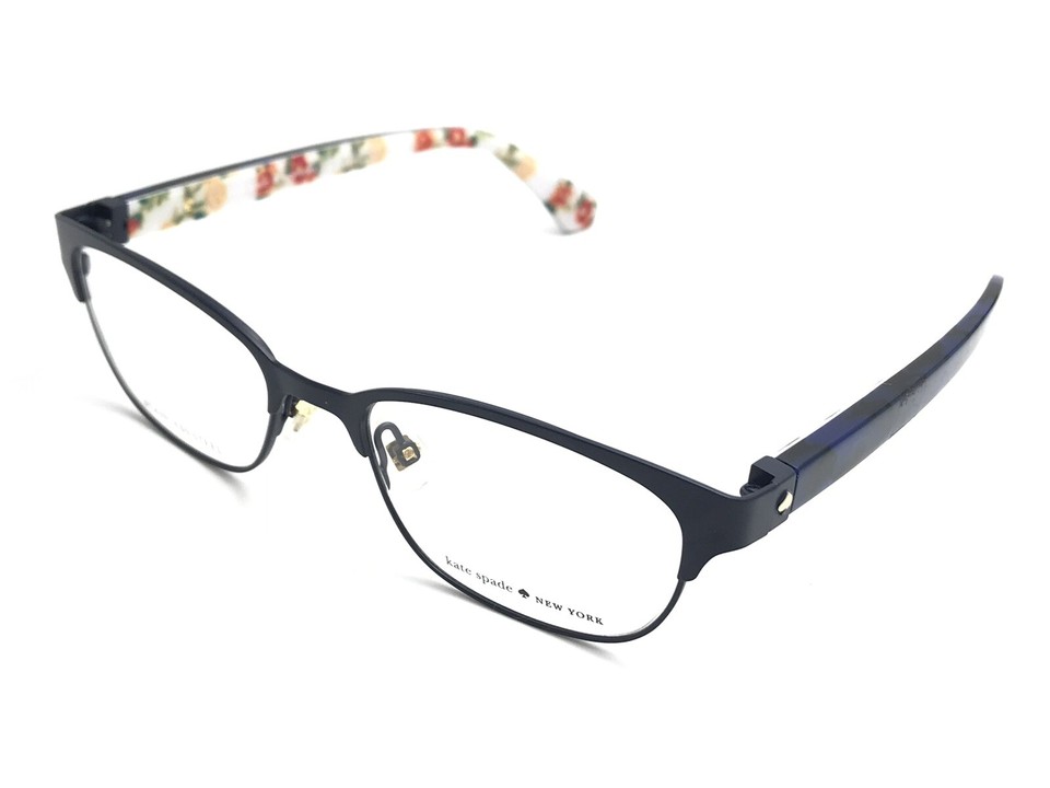 Kate Spade DIANDRA JBW Women's Blue Rectangle Eyeglasses Frames 51-17 ...