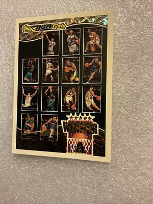 BASKETBALL CARD CONGRATULATIONS TOPPS BLACK GOLD REDEMPTION CARD WINNER ...