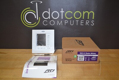 RTi RK3-V RKV3 In Wall Universal Touchscreen Controller White NEW IN ...