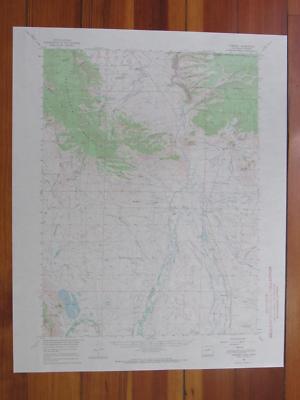 Cowdrey Colorado 1969 Original Vintage USGS Topo Map | eBay