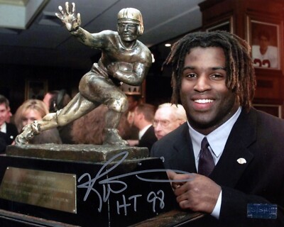 RICKY WILLIAMS AUTOGRAPHED TEXAS LONGHORNS HEISMAN TROPHY 8x10 PHOTO ...
