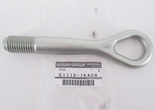 Genuine OEM Nissan Infiniti 51112-1KA0A Front Bumper Towing Hook | eBay