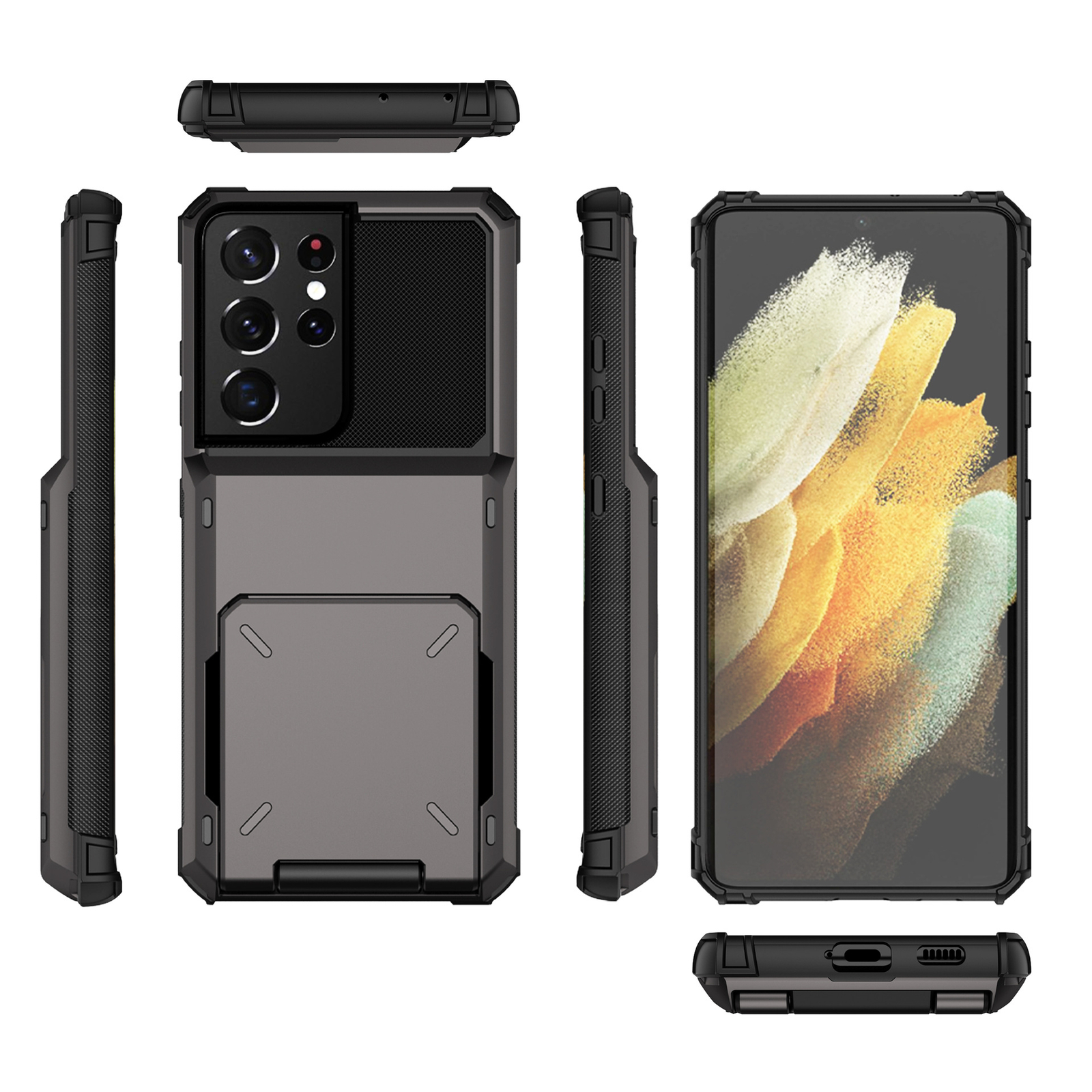 Case for Samsung A12 A13 A14 A15 A25 A35 A55 A04S Card Slot Wallet Phone Cover | eBay UK