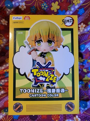 Demon Slayer Kimetsu no Yaiba Toonize Figure Toy Zenitsu Cartoon Color ...