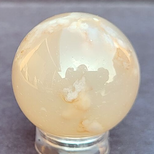 Flower Agate Sphere Ball Orb Crystal Chakra Marble | eBay