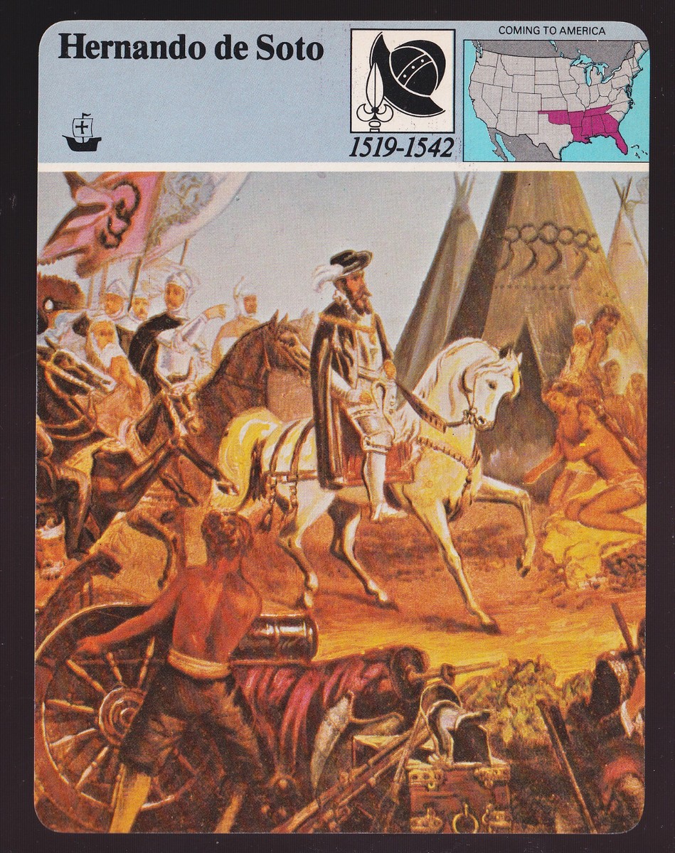 Hernando Desoto Discovers Mississippi River