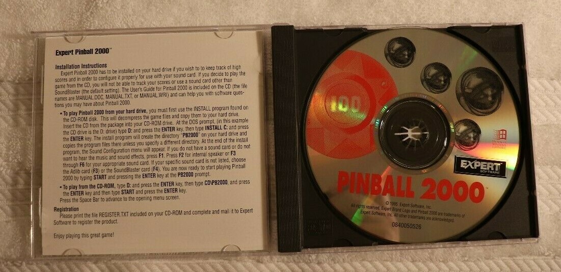 Pinball 2000 Serious Pinball (PC Game) Tested | eBay