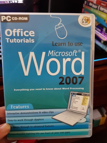 Office Tutorials - Learn To Use Microsoft WORD 2007 - PC CD ROM- FREE ...