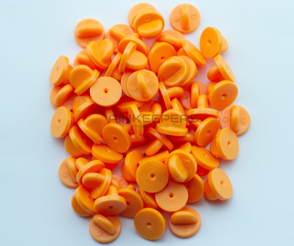 Rubber Pin Backs PVC Lapel Pin Backs Clasps/Clutch for Pin Post Pins ...