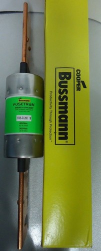 New Bussmann FRS R 200 Amp Fuse Class RK5 600 Volts Energy Efficient ...
