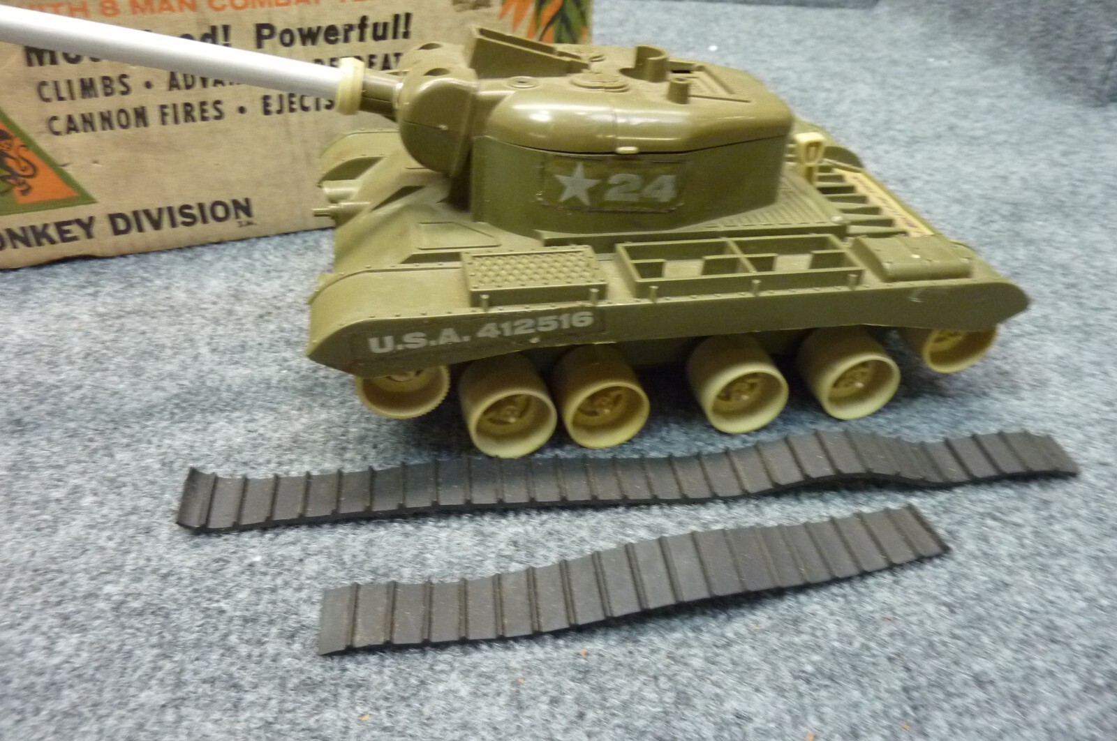 Vintage 1960s REMCO BULLDOG TANK WITH ORIGINAL BOX | eBay