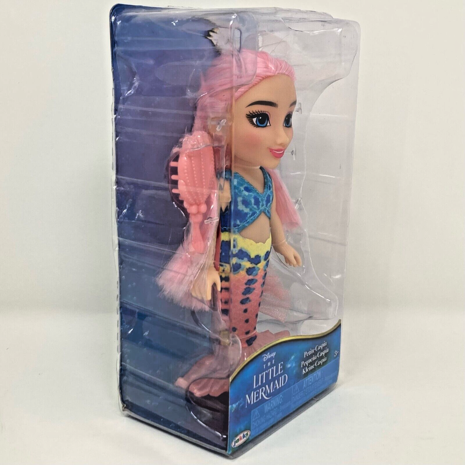 2023 Disney The Little Mermaid Live Action Movie Caspia 6" Petite Doll ...