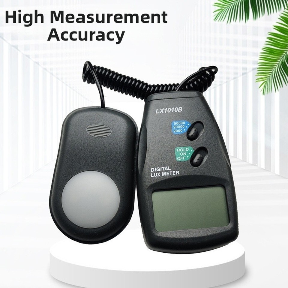 Digital Lux Meter Range 1-50000 Lux Range Divisions 2000/20000/50000 ...