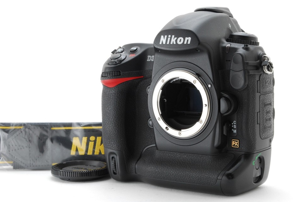Count 14454 [N MINT++ w/Box,Card] Nikon D3S Digital SLR Camera Body Black JAPAN | eBay