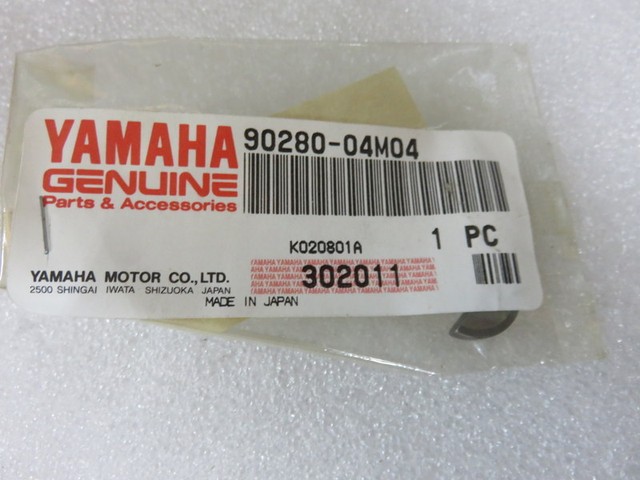 U4 Genuine Yamaha 90280-04m04 Key Woodruff for sale online | eBay
