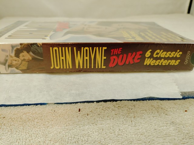 John Wayne The Duke in 6 Classic Westerns VHS Questar Video Collection ...