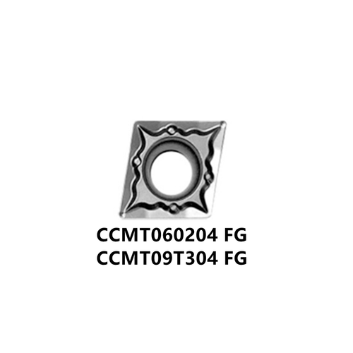KLOT 10pcs Cermet CCMT060204/09T304 FG HQ MT TC Turning Inserts Cutting ...
