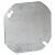 Raco 722 4-Inch Blank Flat Steel Octagon Cover | eBay