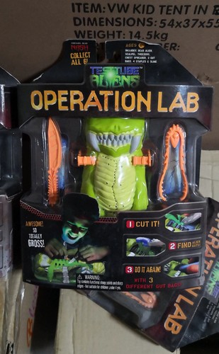 Vintage Operation Lab Alien Specimens Novelty Action Figure Toy ...