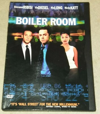 Boiler Room DVD VIN diesel 794043505522| eBay
