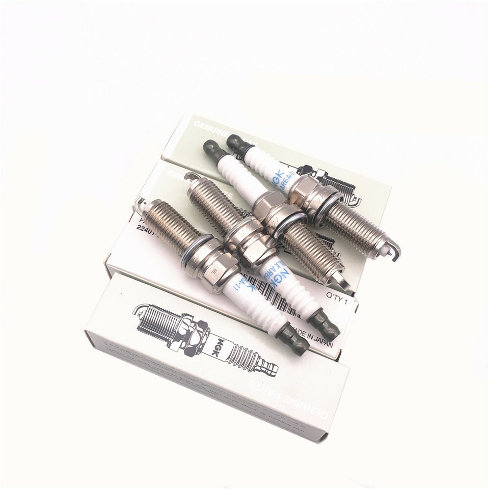 4x OEM 22401-JA01B Laser Iridium Spark Plugs DILKAR6A-11 For Nissan ...