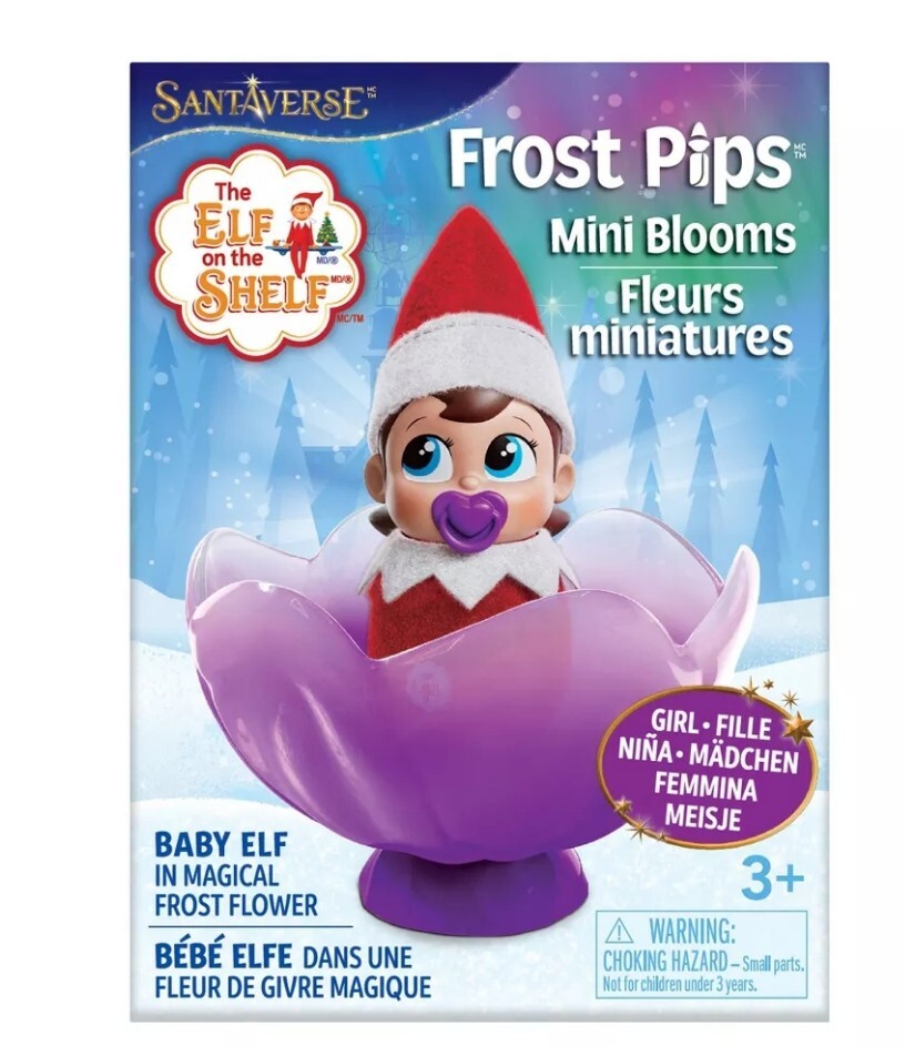NEW Elf on the Shelf Frost Pips Mini Blooms Baby Girl & Boy Elf With ...