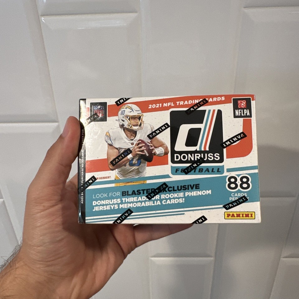 2021 Panini Donruss NFL Football BLASTER Box 88 Cards **SEALED** NEW ...