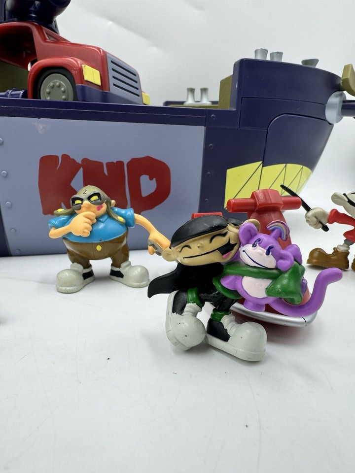 Codename: Kids Next Door KND Kolossaliner Ship + Full Figure Set | eBay