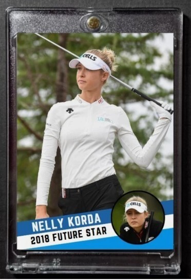 2018 Nelly Korda LPGA Future Stars Rookie Card Female Pro Golfer Champion | eBay
